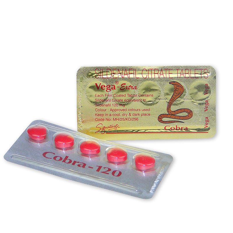 Cobra 120 : Médicament traitant les problèmes d’érection. Livraison ...